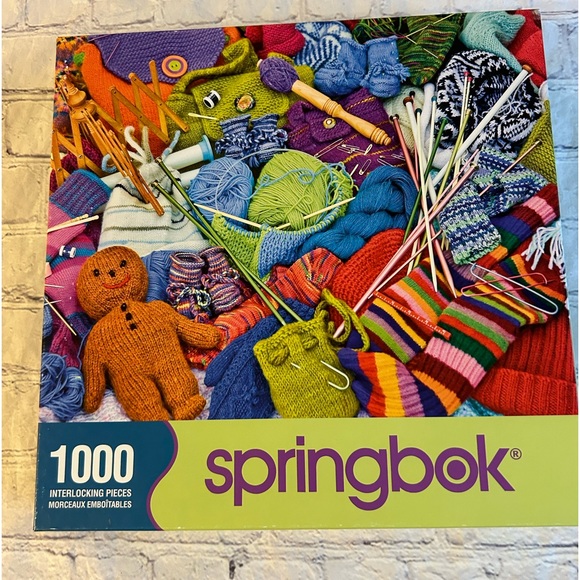SPRINGBOK | Games | Springbok Knit Knacks 00 Pc Puzzle | Poshmark